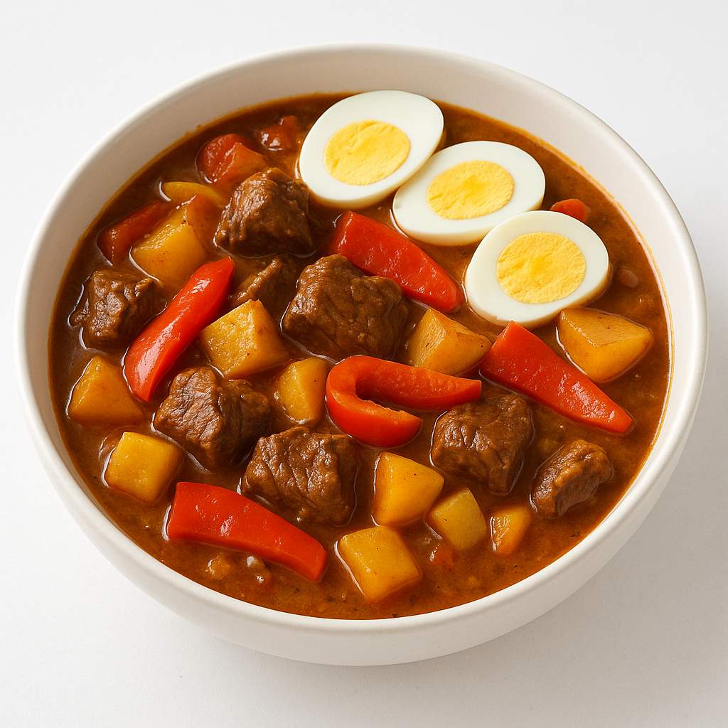 Ultimate Filipino Beef Caldereta with Peanut Butter Twist