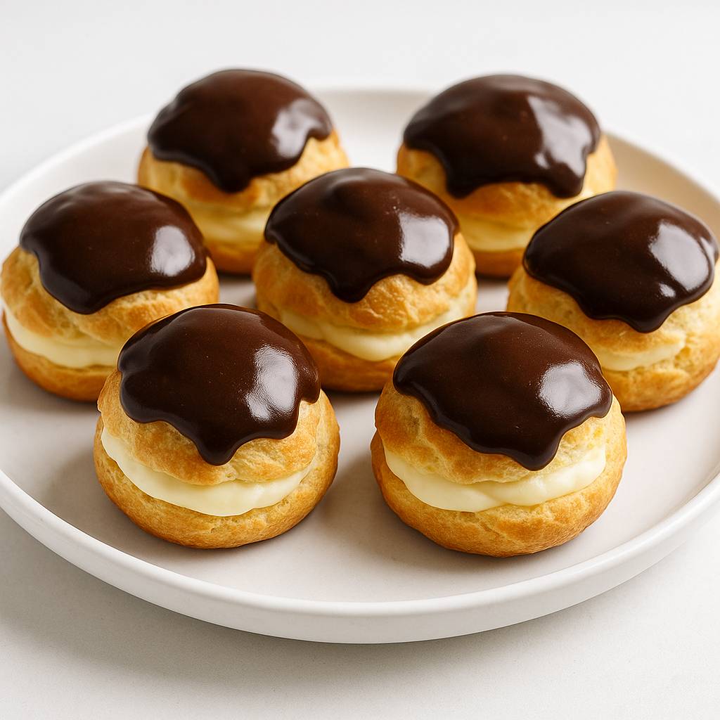 Irresistible Cream Puffs with Ganache & Pastry Cream - RecipeShare App