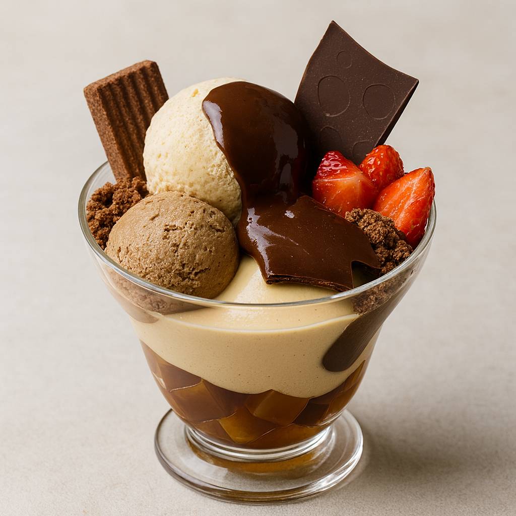 Luxury Coffee-Choc Hazelnut Parfait for Grown-Ups