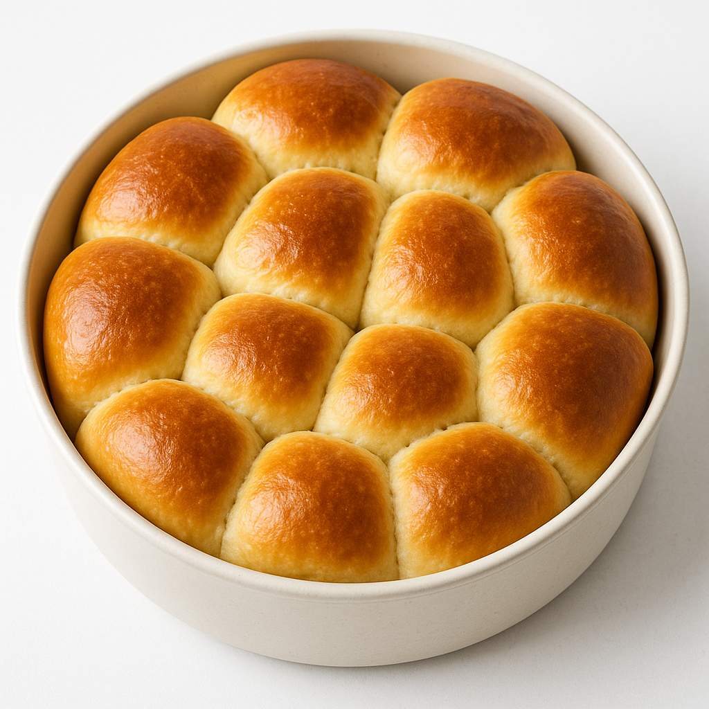 Soft & Fluffy Japanese Milk Bread Rolls (Tangzhong Method)