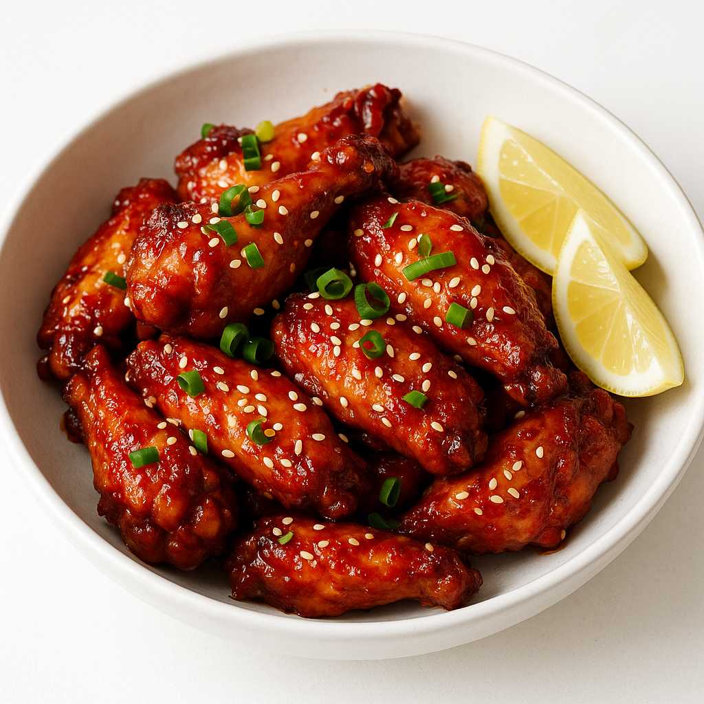 Crispy Gochujang Chicken Wings (Sweet & Spicy Perfection)