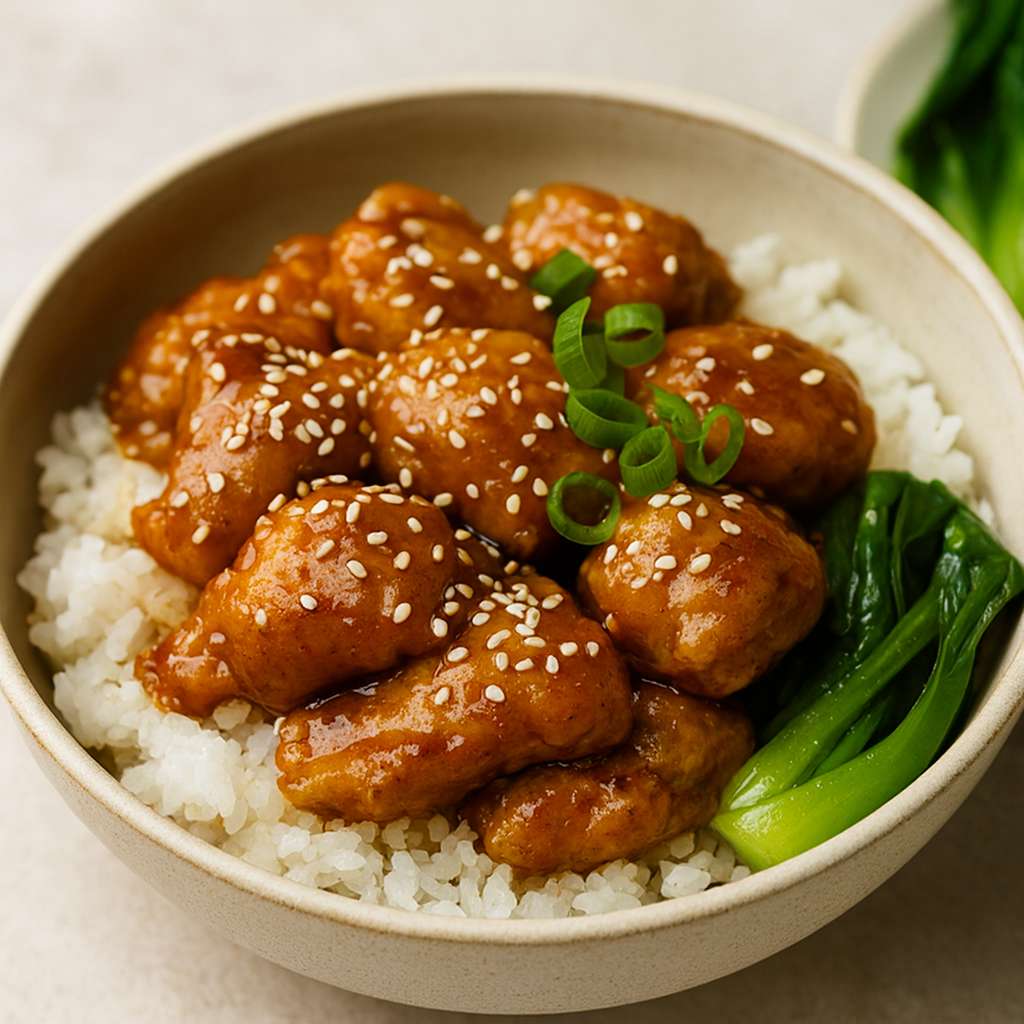 Quick Miso Chicken Stir-Fry with Honey Garlic Glaze