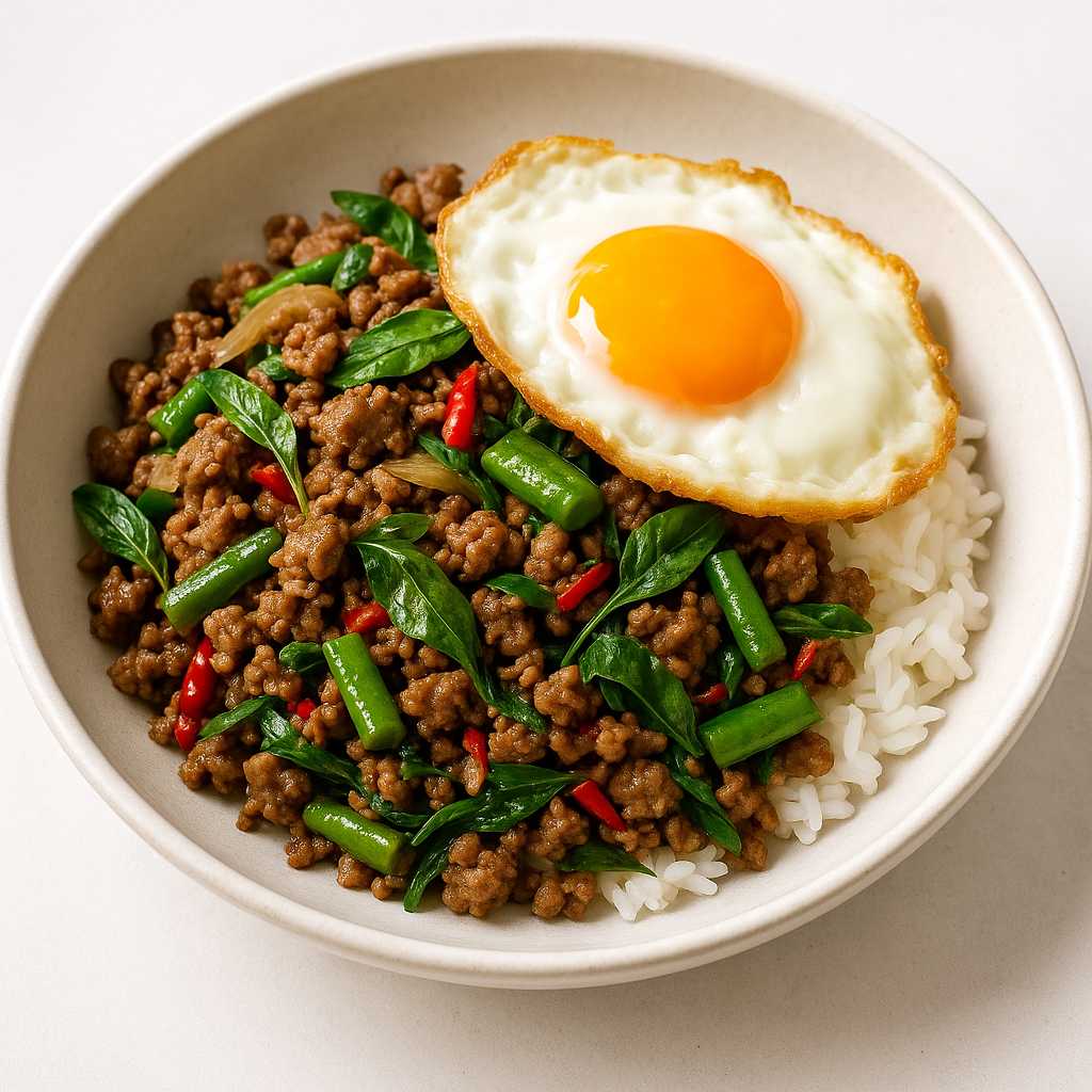 Pad Kra Pao (Thai Basil Beef)