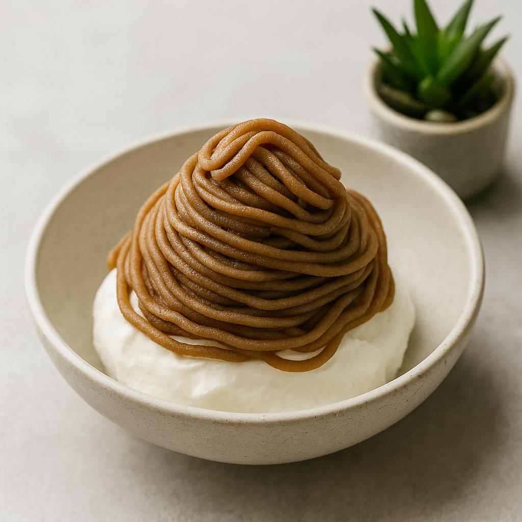 Pure Chestnut Mont Blanc Cream — No Dairy, No Booze