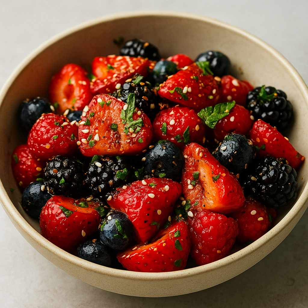 Spicy Berries Salad