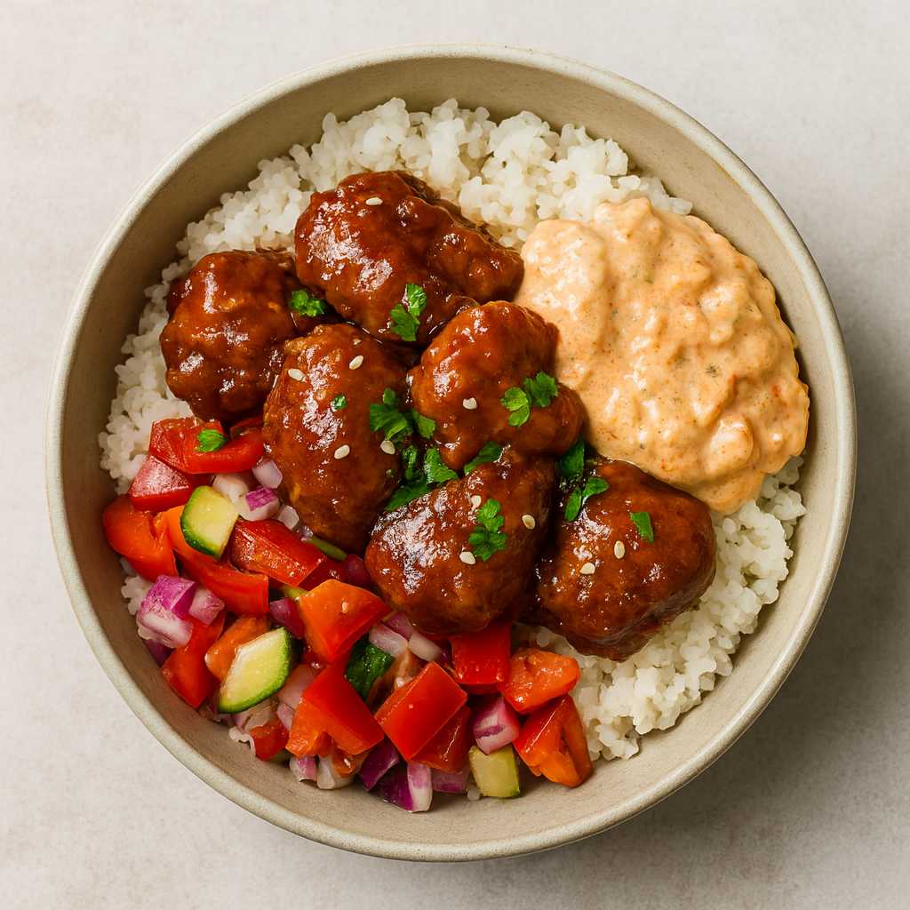 Sticky Honey-Chipotle Chicken Meal-Prep Bowls