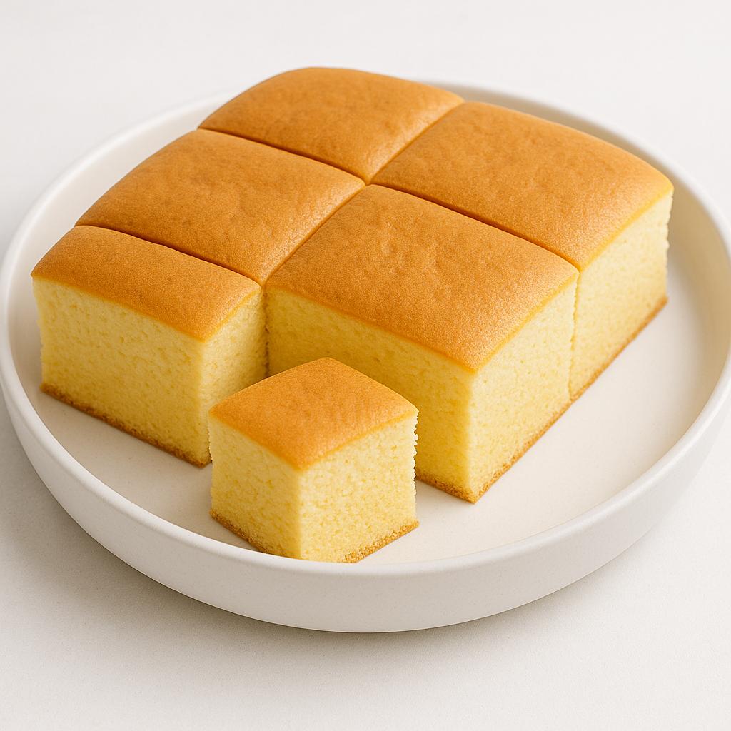Fluffy Taiwanese Castella Cake — Jiggly Sponge Perfection