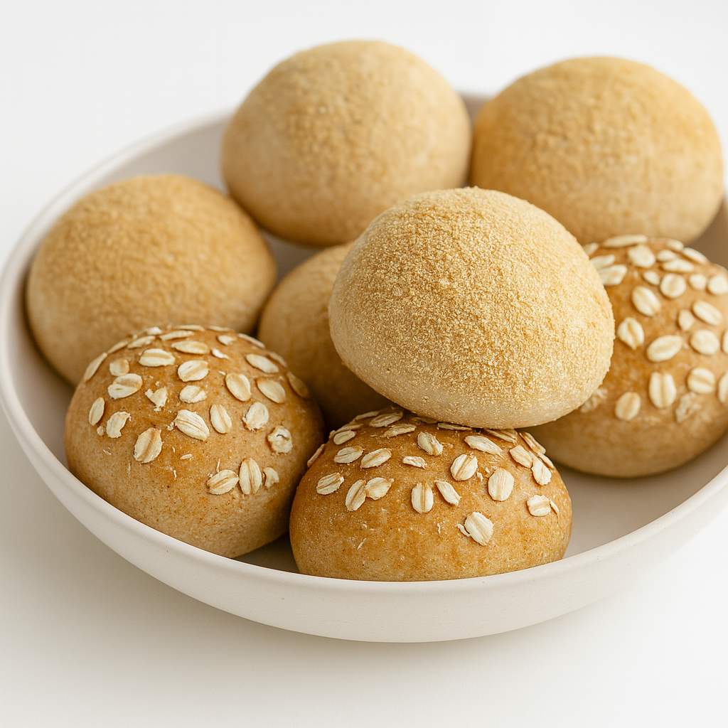 Soft and Fluffy Whole Wheat Pan de Sal